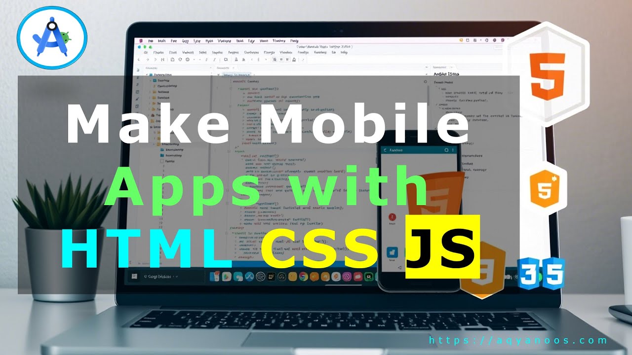 How to Build Mobile Apps with HTML CSS & JavaScript in Android Studio? Tutorial with Source Code