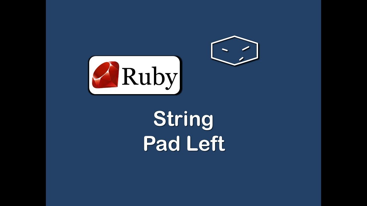string pad left in ruby