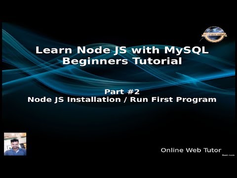 Learn Learn Node JS with MySQL APIs Development Beginners Tutorial ...