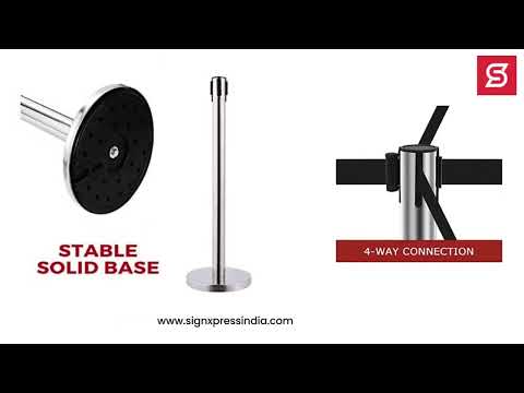 Crowd Control Stand - Crowd Control Stanchions Latest Price ...