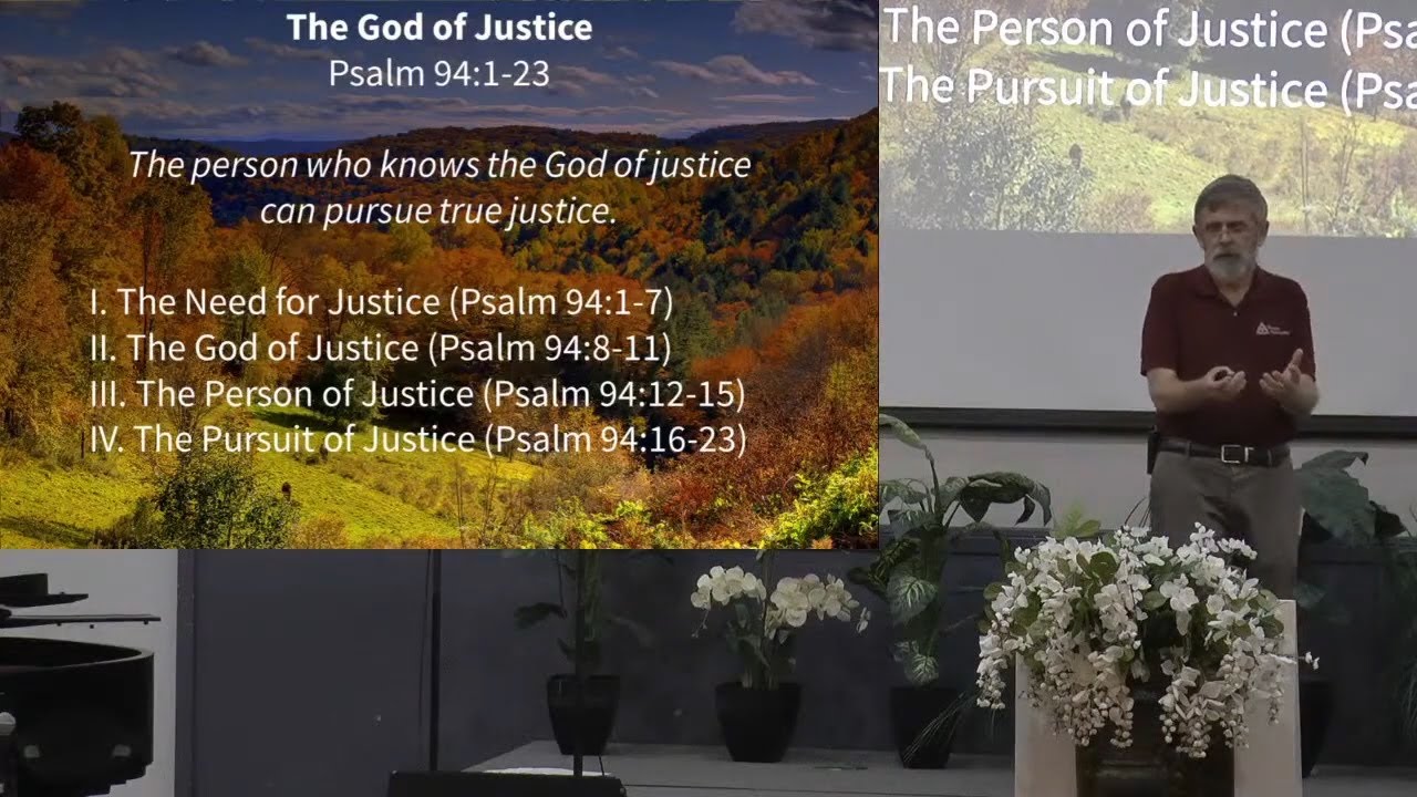 The God of Justice - Psalm 94:1-23