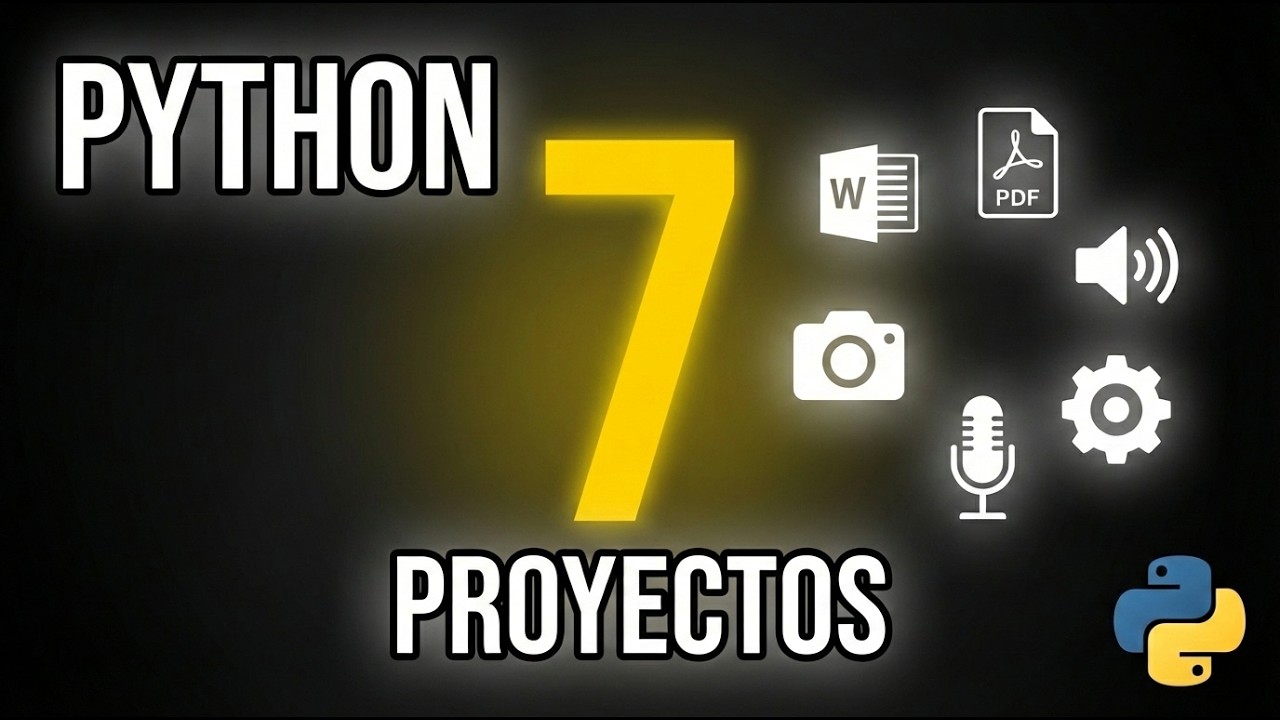 7 Proyectos de Automatización con Python para 2025: ¡Aumenta tu Productividad!