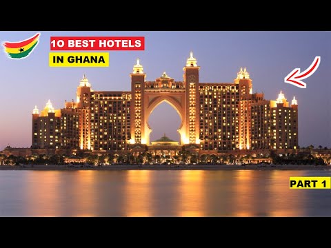 GHANA. 10 MOST BEAUTIFUL HOTELS WITH NICE VIEWS IN GHANA, PART1.