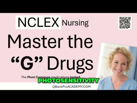 MASTER the 'G' drugs! NCLEX, nursing, nurses