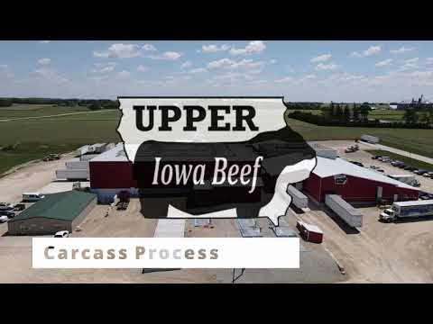 VIDEO 2 of 4: Carcass Cooler Process at Upper Iowa Beef