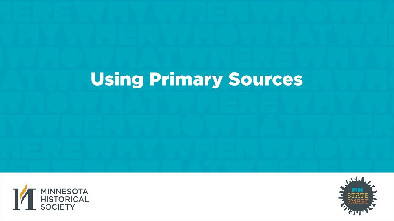 Using Primary Sources