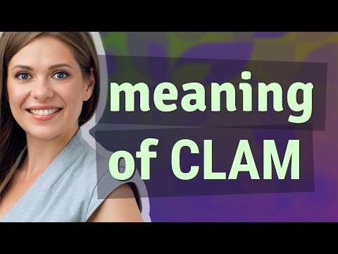 Clam | meaning of Clam