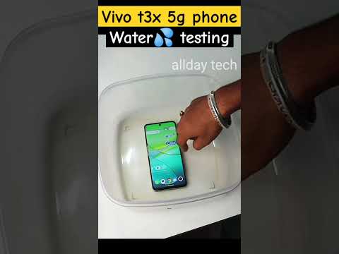 Vivo T3x 5g phone ????water testing #shorts #viralvideo