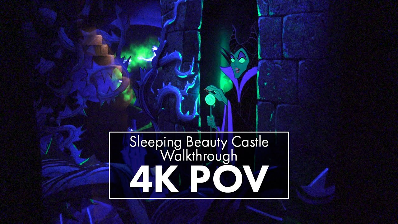 Sleeping Beauty Castle Walkthrough | Disneyland | 4K POV