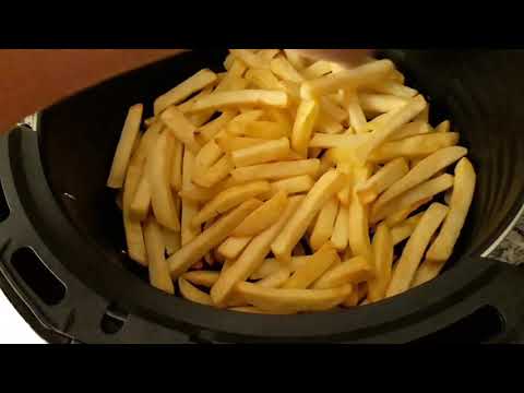 Cooking French fries in Air Fryer( Tefal)