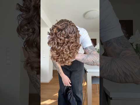 Donโt we all want these results ๐๐ฅฐ Hydrating Curl Cream & Curl Defining Gel #curls #curlyhair #fyp