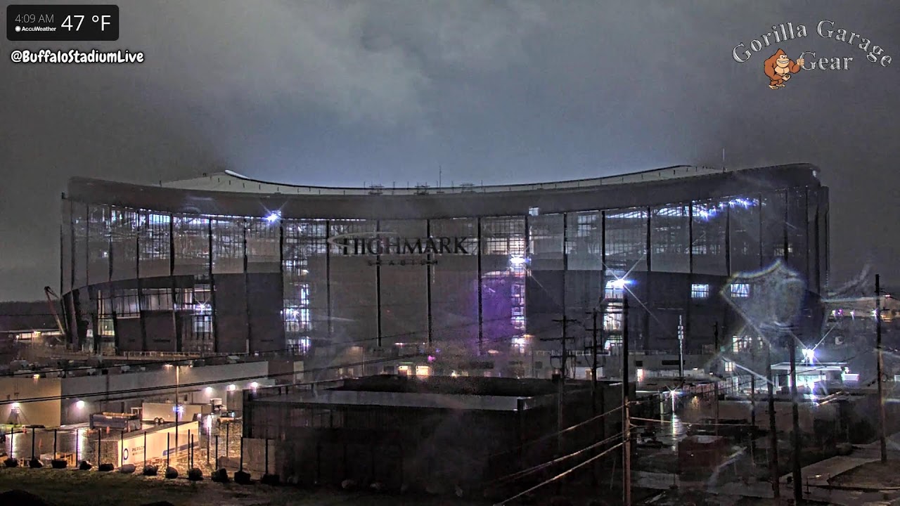 Buffalo Bills New Stadium Construction Live-Stream
