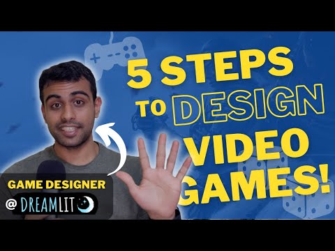 How to DESIGN a VIDEO GAME | My 5-Step Game Design Process