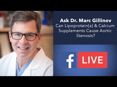 Can Lipoprotein(a) and Calcium Supplements Cause Aortic Stenosis? (with Dr. Marc Gillinov)