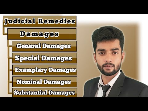 Type of Damages in Law of tort,General,Special ,Examplary, Nominal,Substantial,Contemptuous Damages