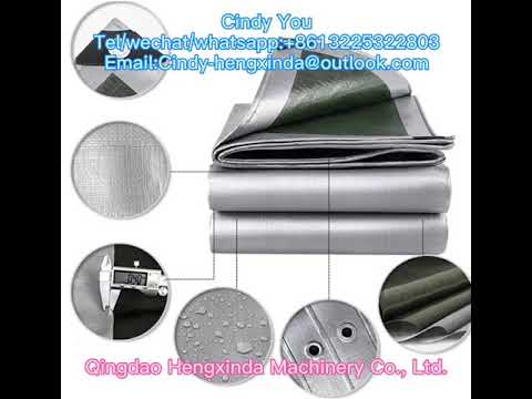 PE tarpaulin rolling tarp fabric produce and wholesale