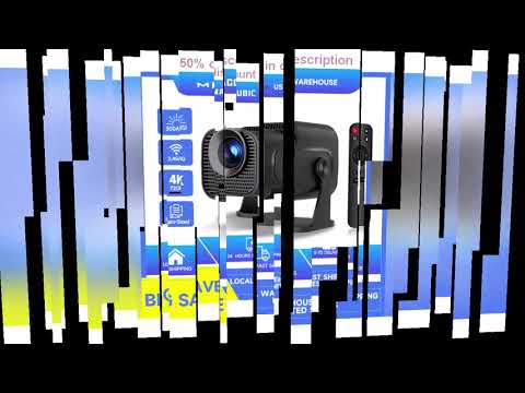 Latest Products You Must Know! Magcubic HY320 Mini Native 720P Android 11 4K Projector 300ANSI W