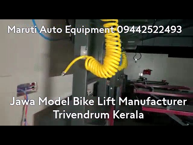 Two Wheeler Lift - RE / JAWA RAMP REAR WHEEL OPENING MS Manufacturer ...