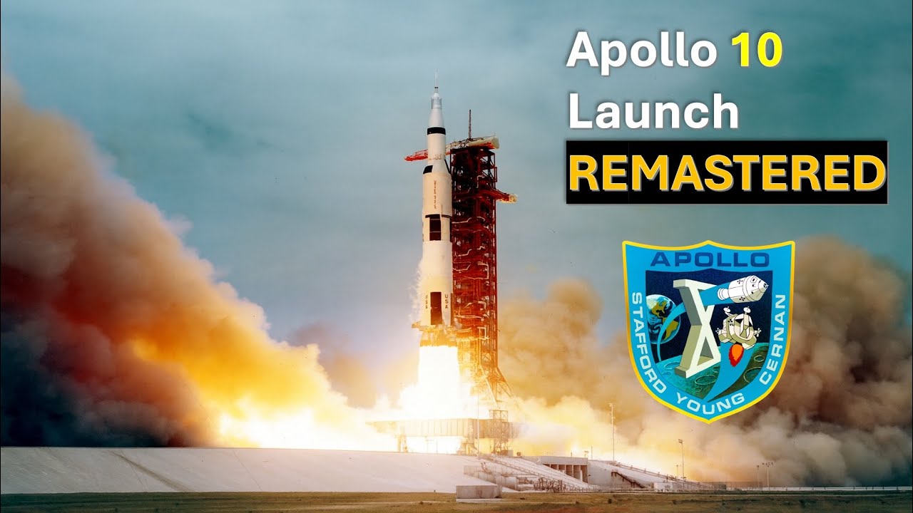 Apollo 10 Launch - REMASTERED