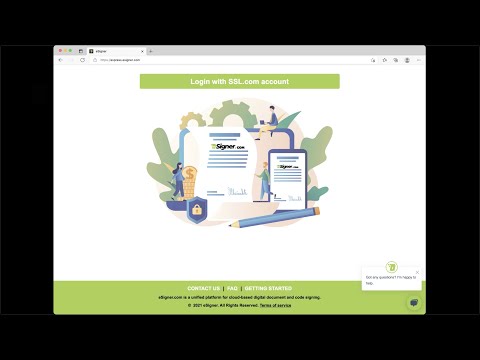 Sign a PDF File with eSigner Express
