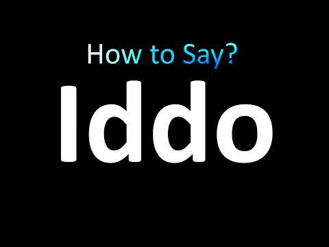 How to Pronounce Iddo