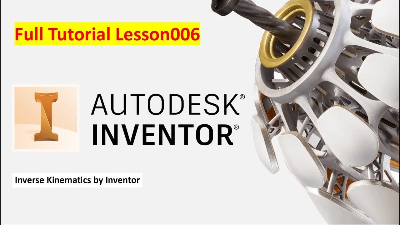 Autodesk Inventor Tutorial | Lesson006 | 3D Animation | Robot Feasibility Study