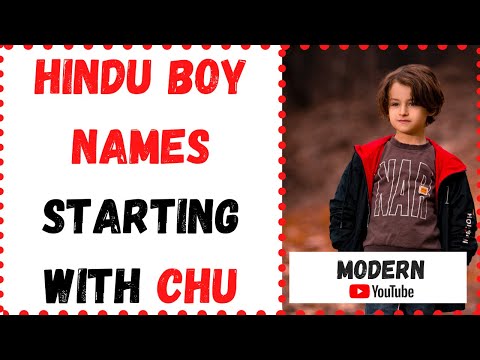 π Latest 2023 α
Baby boy names with Chu || Hindu baby boy names | Namesstarting.com