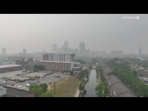 Unhealthy air quality continues Wednesday in central Indiana as some activities are cancelled due to