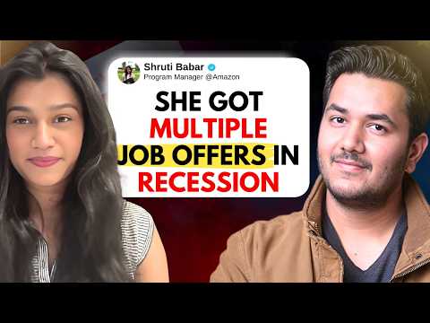 She Applied to 900+ Jobs & Landed 6 Offers in Recession