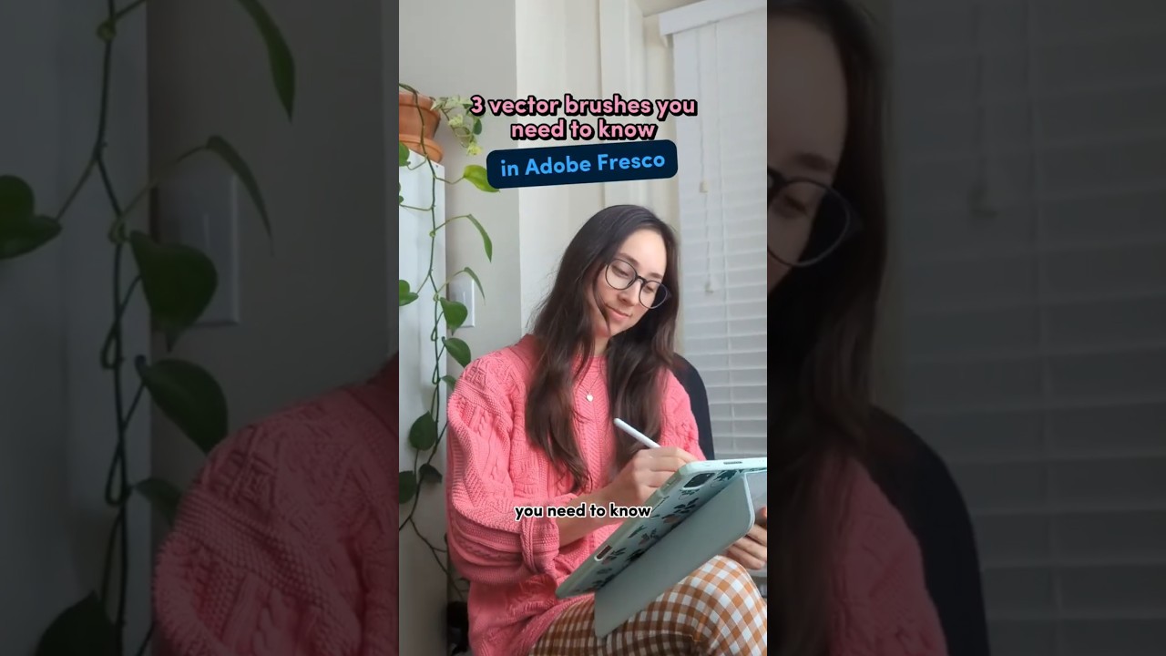 3 Free vector brushes in Adobe Fresco