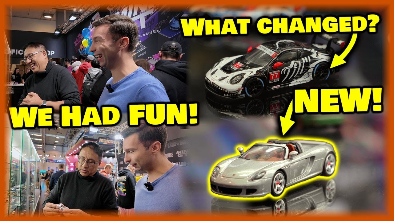 Glen Chou and I Had SO MUCH FUN Talking About NEW MINI GT 2026 Releases at ESSEN MOTORSHOW!