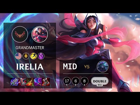 Irelia Mid vs Vex - NA Grandmaster Patch 12.1
