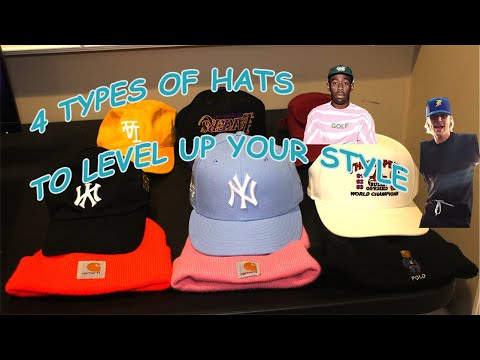 4 TYPES OF HATS TO LEVEL UP YOUR STYLE!!! (STREETWEAR TIPS!)