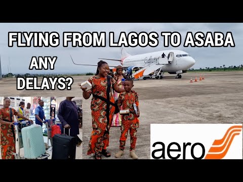 Fly Aero Contractors With Us - Lagos To Asaba / Cheapest Nigeria Local Flights