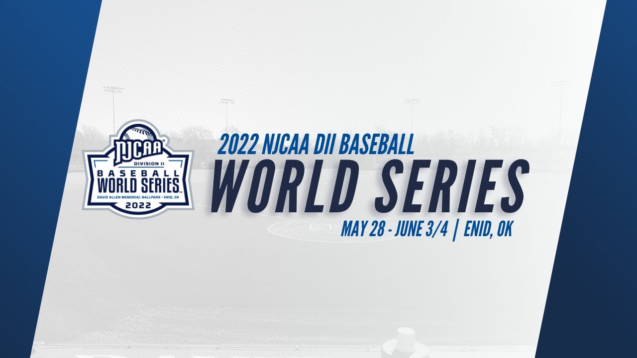 2022 NJCAA DII Baseball World Series - Bracket Reveal