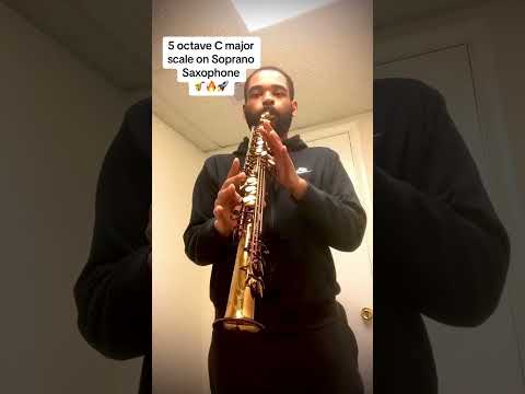 5 Octave C major Soprano Saxophone Scale