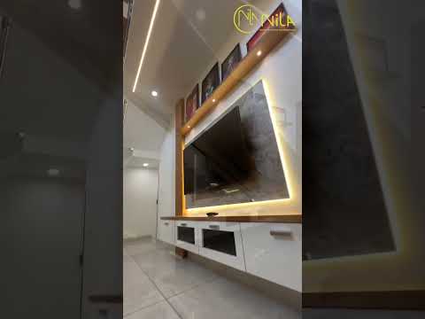 🤩TV UNIT DESIGN 📺 | Nila Interiors Kollam #interiordesign #home #interior #interiors #designer