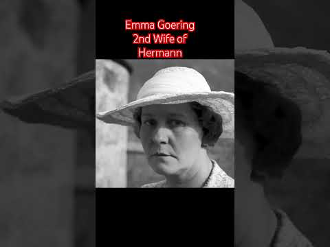 Hermann Goering’s Wife Emma and Daughter Edda #militaryhistory #history