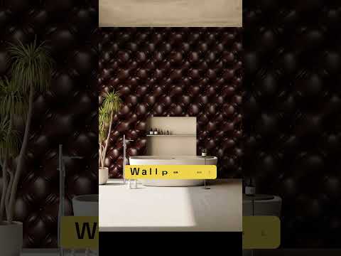 3D Wallpaper -Leather Texture Seamless Pattern #vintage #3dwallpaper #peelandstickwallpaper