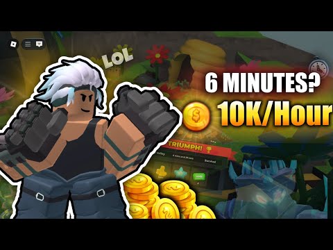 SOLO FALLEN SPEEDRUN in 6 MINUTES? (10K Coins/Hour) COIN GRIND (TDS Roblox)