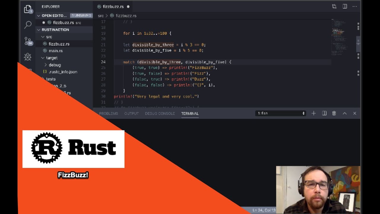 Different ways to FizzBuzz in Rust