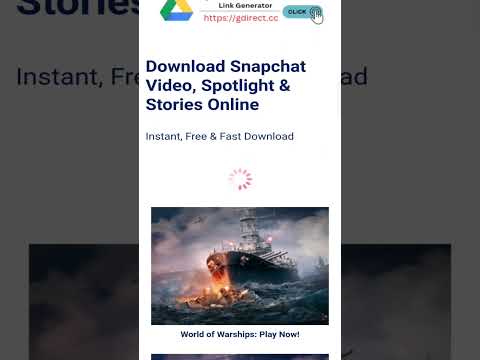 How to download Snapchat Story/Spotlight/Videos Online For Free