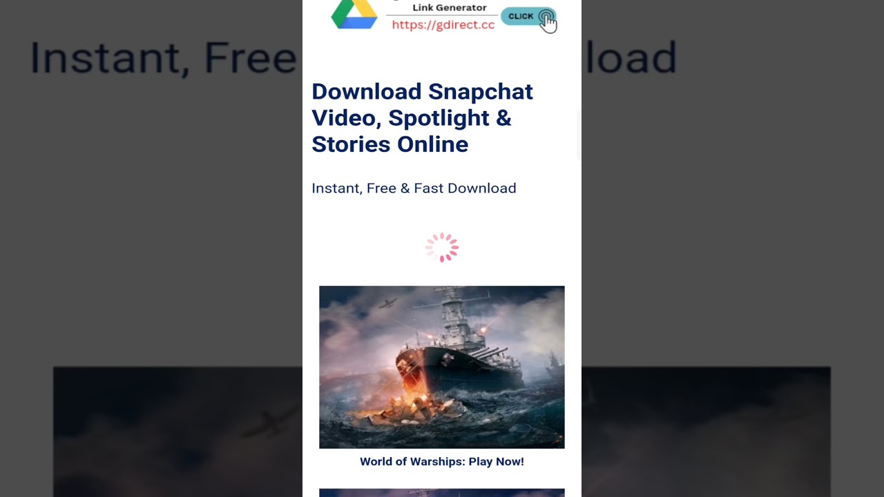 How to download Snapchat Story/Spotlight/Videos Online For Free
