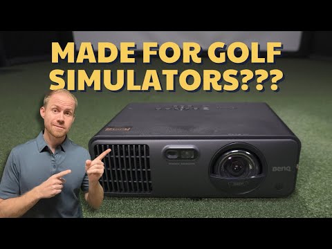 THE COMPLETE Golf Simulator Projector: BenQ AH700ST Review