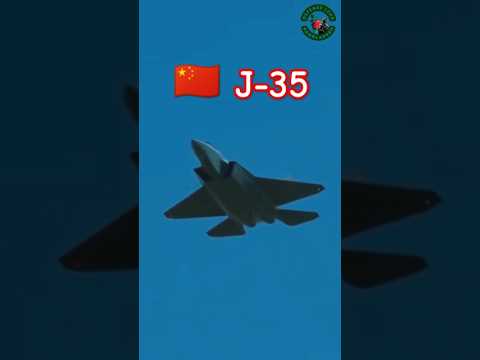 J-35. Chinese new fifth genaretion stealth fighter jet. #J-35