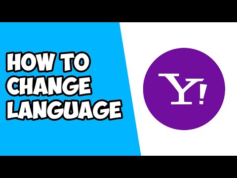 How To Change Language on Yahoo