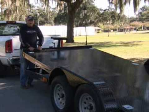 Tilt Trailers for hauling cars