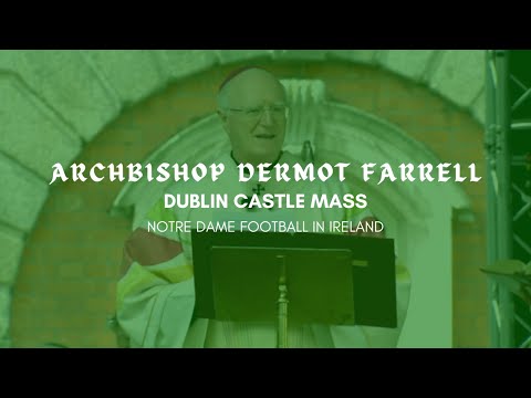 Archbishop Dermot Farrell's Remarks at Dublin Castle - 26 August 2023