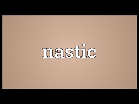 Nastic Meaning