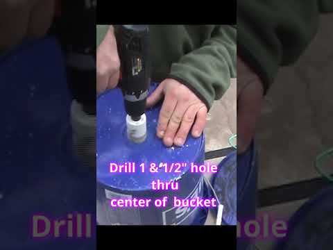 $16 DIY Deer Feeder from 5 gallon bucket #shorts